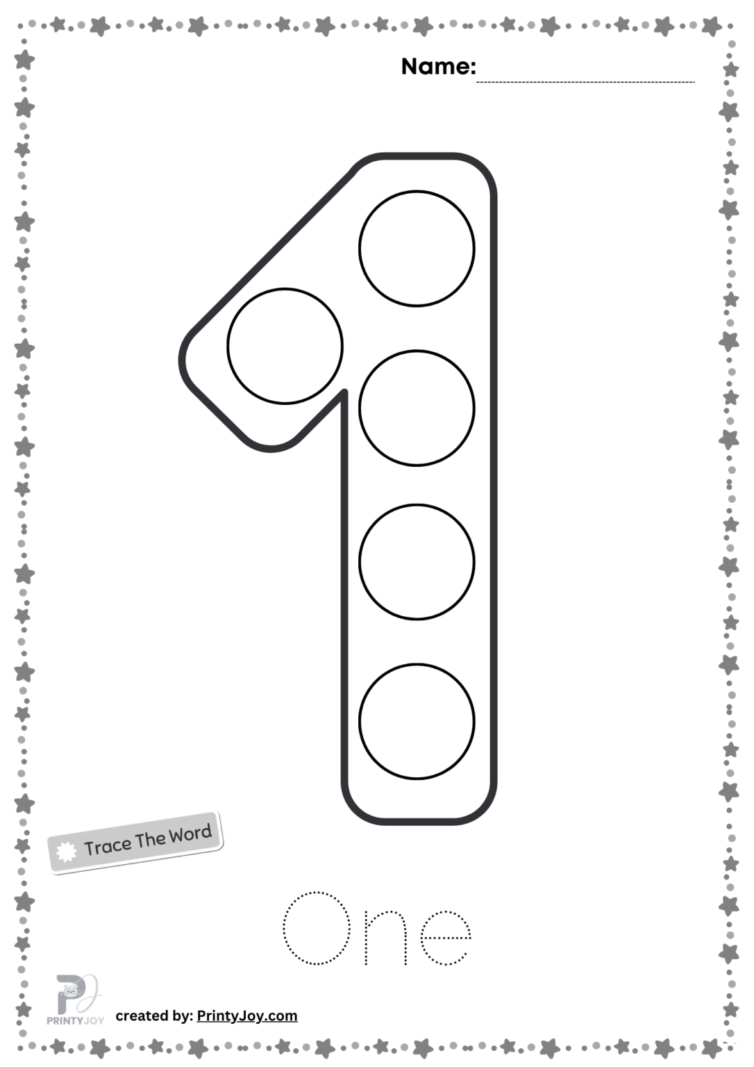 Do A Dot Number Printables PDF Free Download