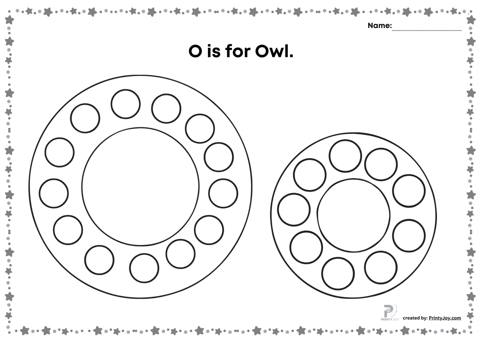 Dot Marker Printables Free Alphabet