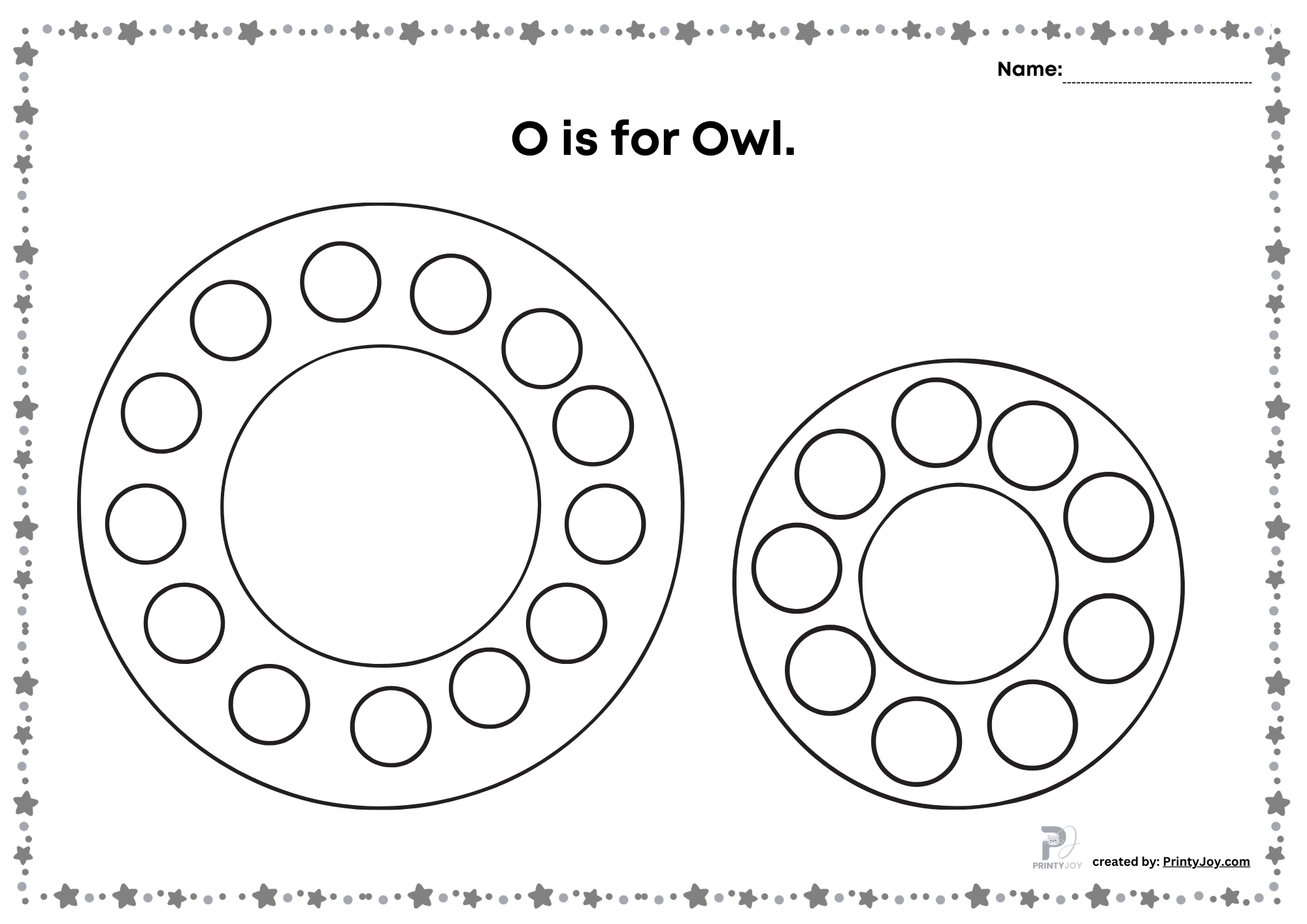 Dot Marker Printables Free Alphabet