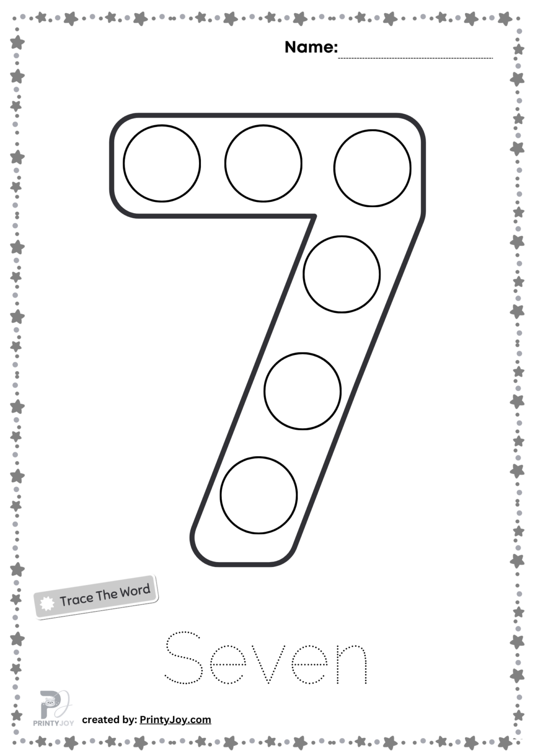 Do A Dot Number Printables PDF Free Download