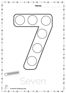 Do A Dot Number Printables PDF Free Download