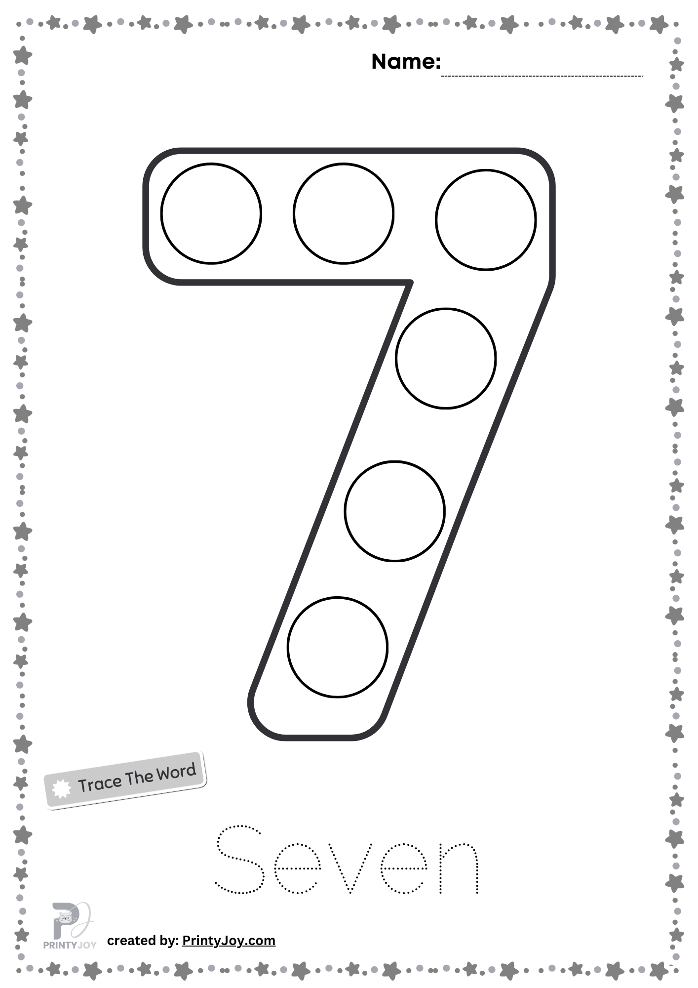 Do A Dot Number Printables PDF Free Download