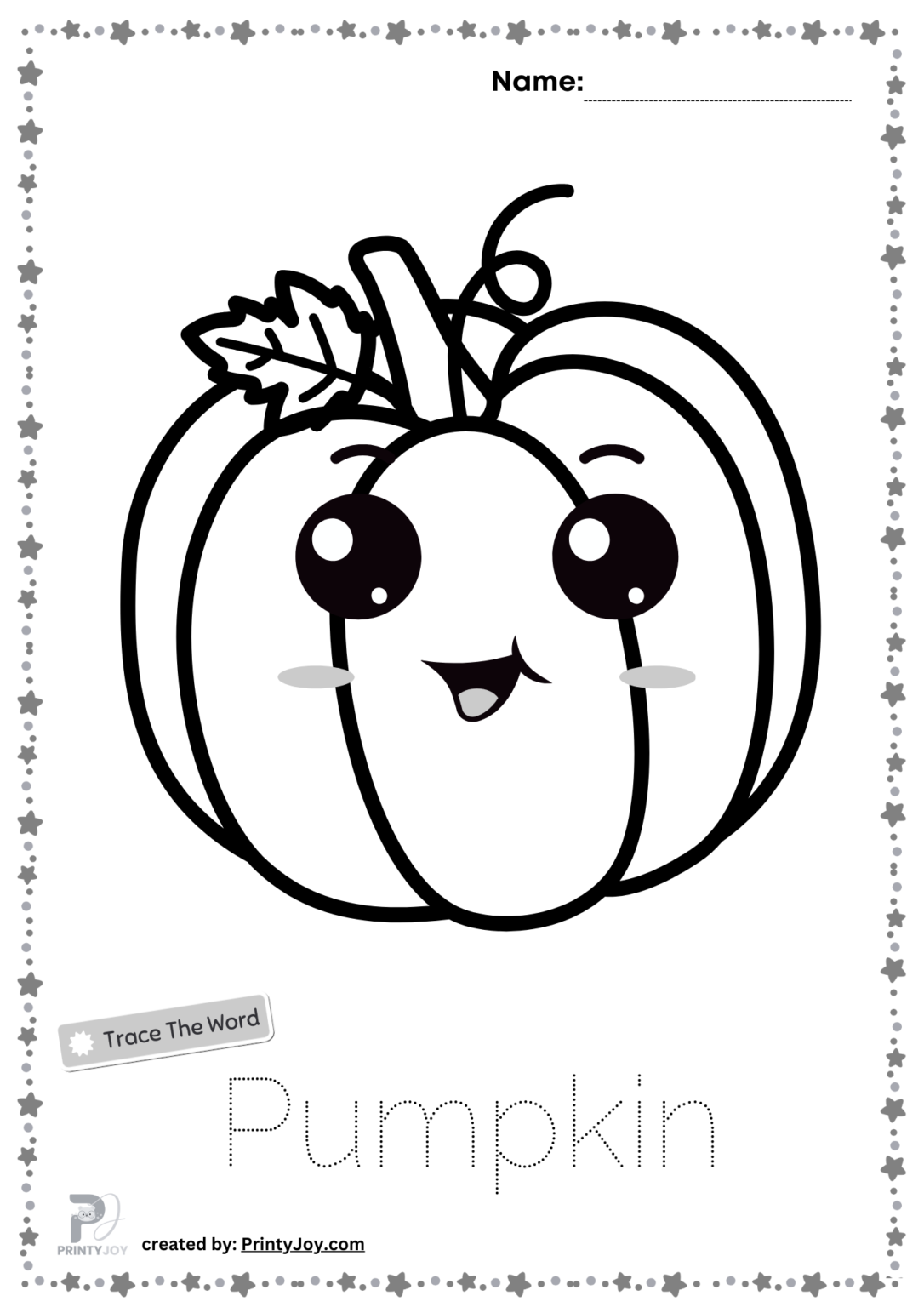 Vegetables Tracing And Coloring Pages