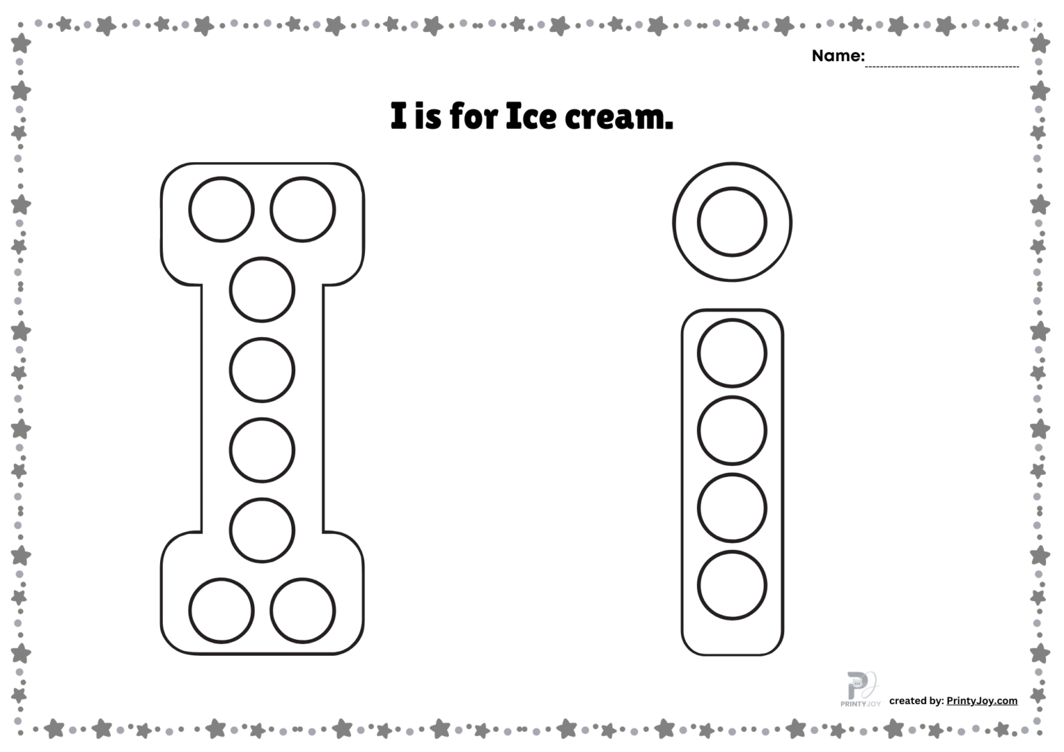 Dot Marker Printables Free Alphabet