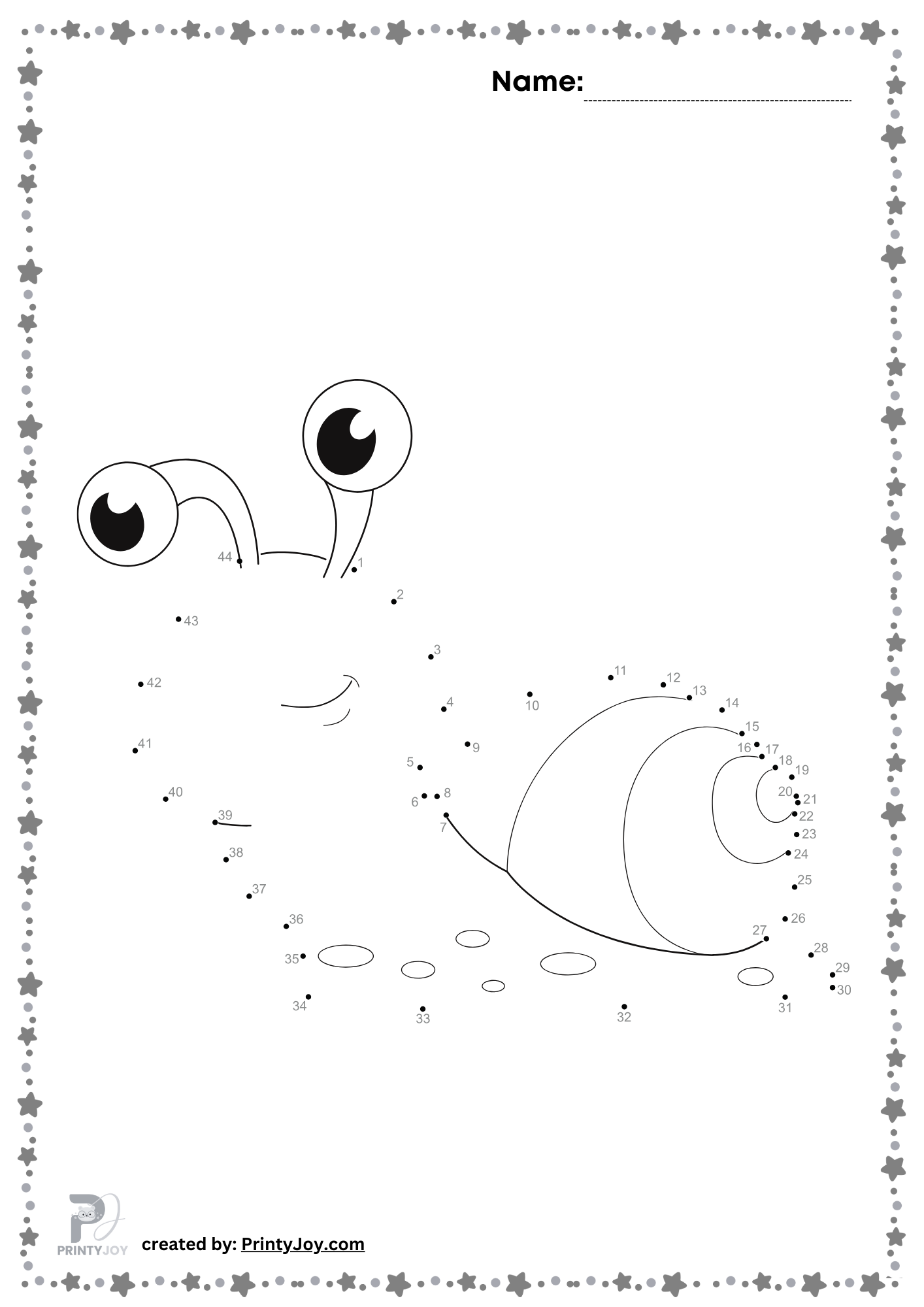 Dot To Dot Printables For Kids Free