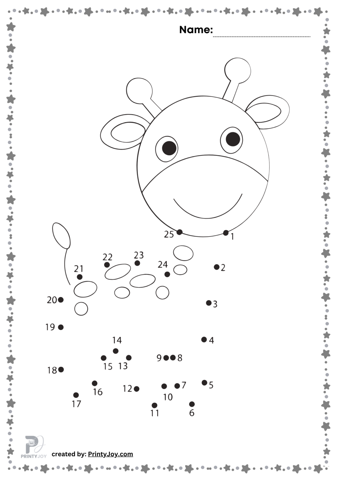 Dot To Dot Printables For Kids Free