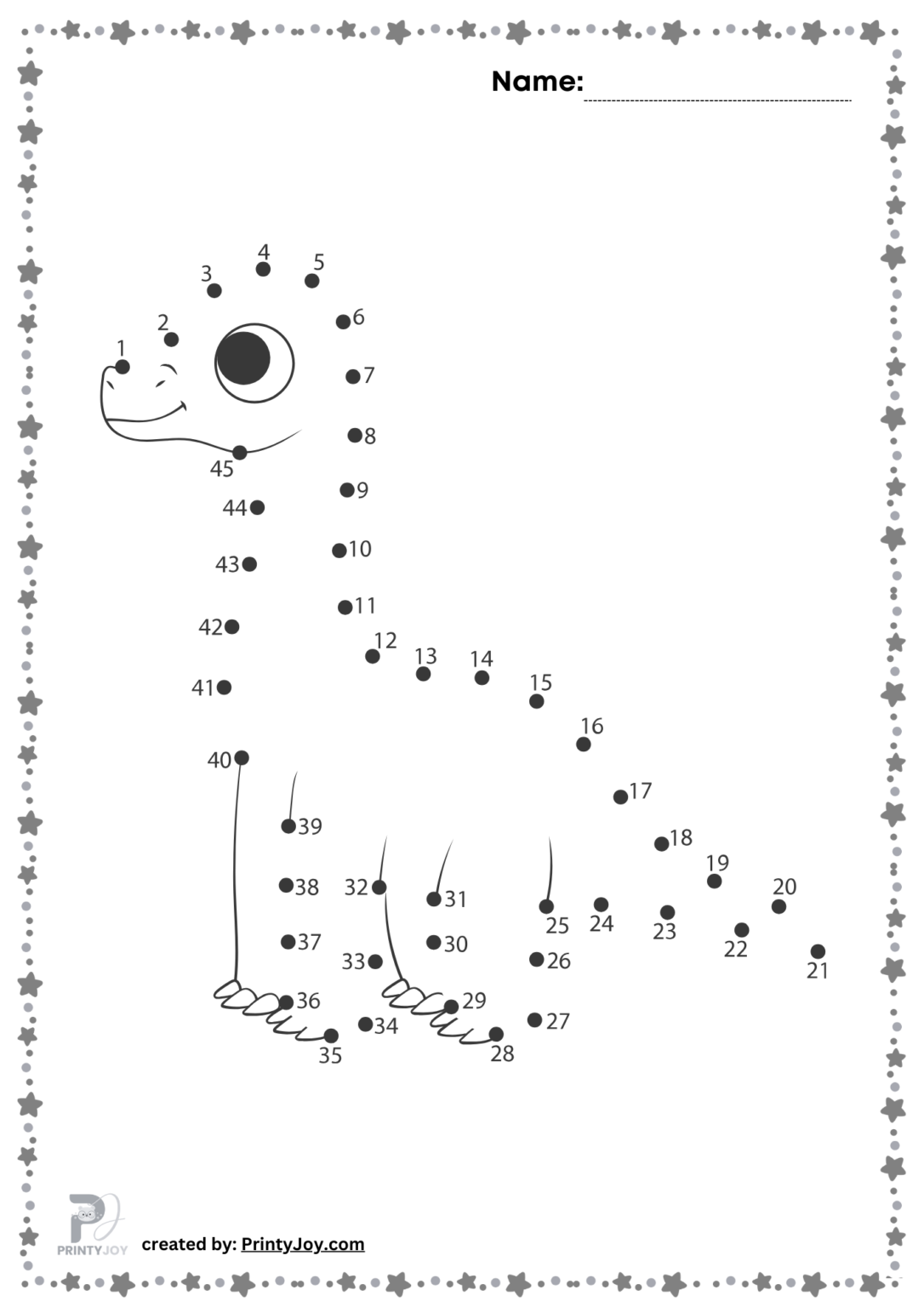 Dot To Dot Printables For Kids Free