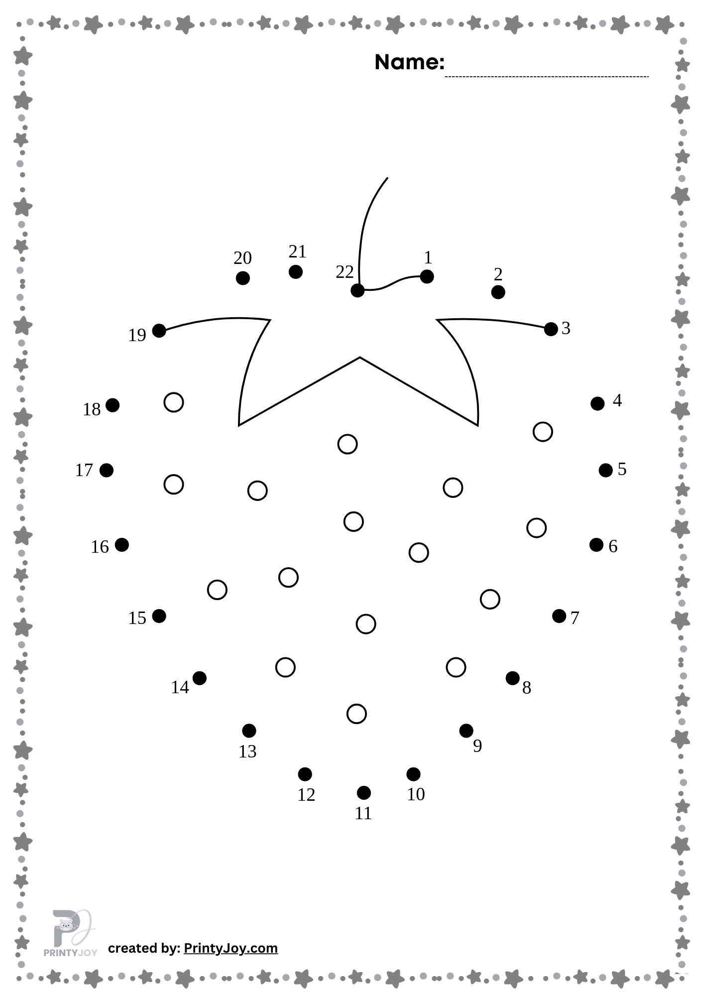 Dot To Dot Printables For Kids Free