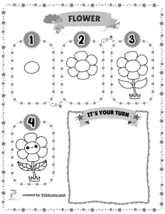 How To Draw For Kids Step by Step Free Printables