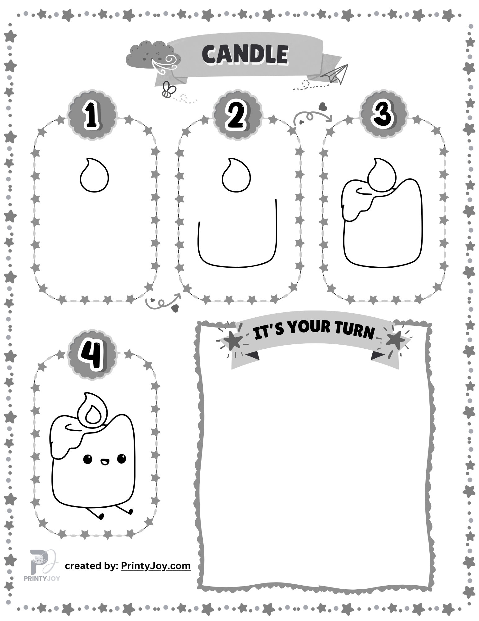 How To Draw For Kids Step by Step Free Printables