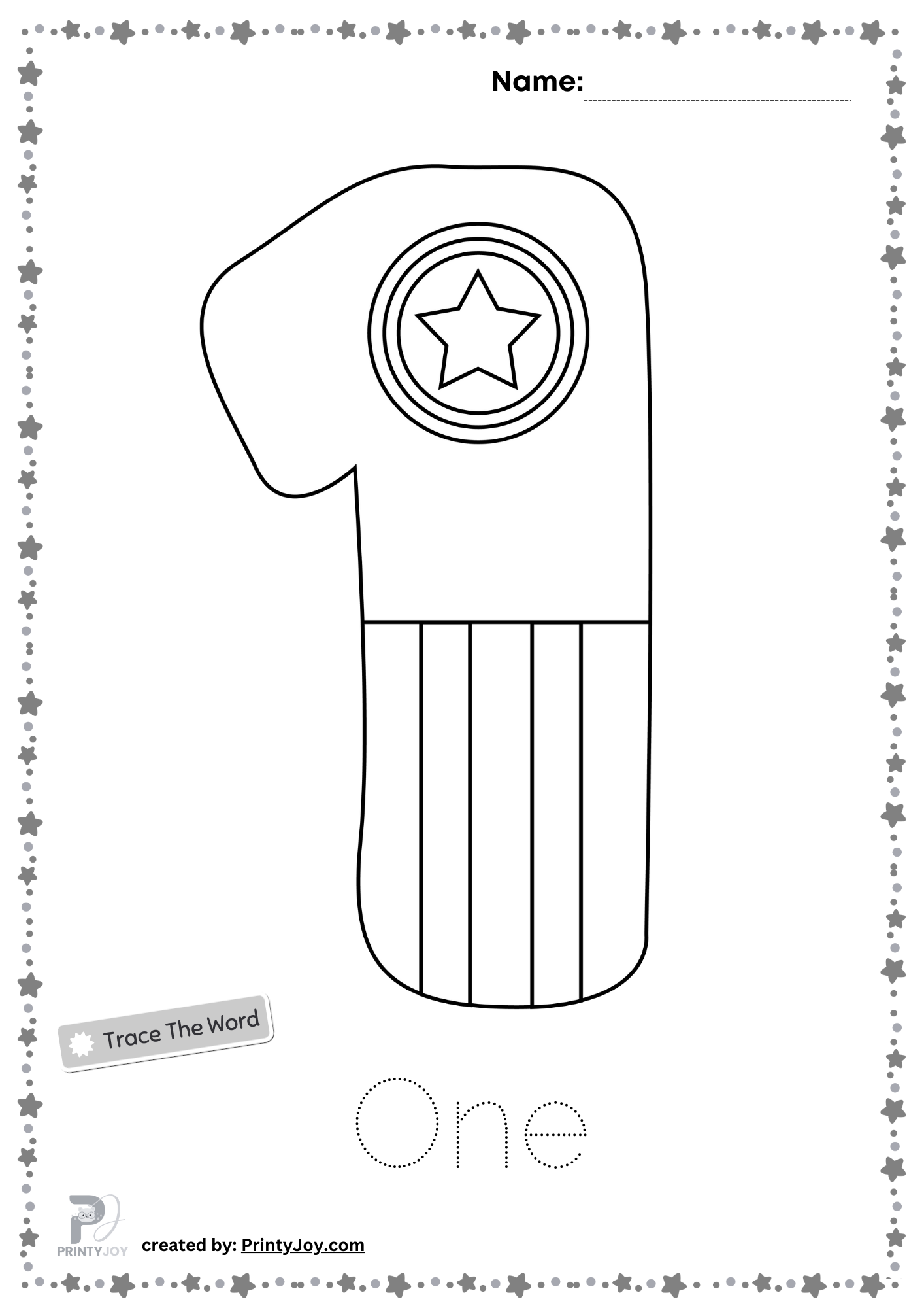Numbers Coloring Pages 1-10 Free Printables