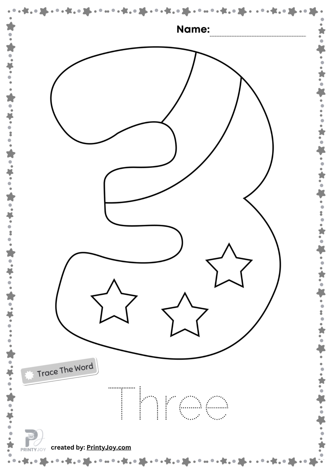 Numbers Coloring Pages 1-10 Free Printables