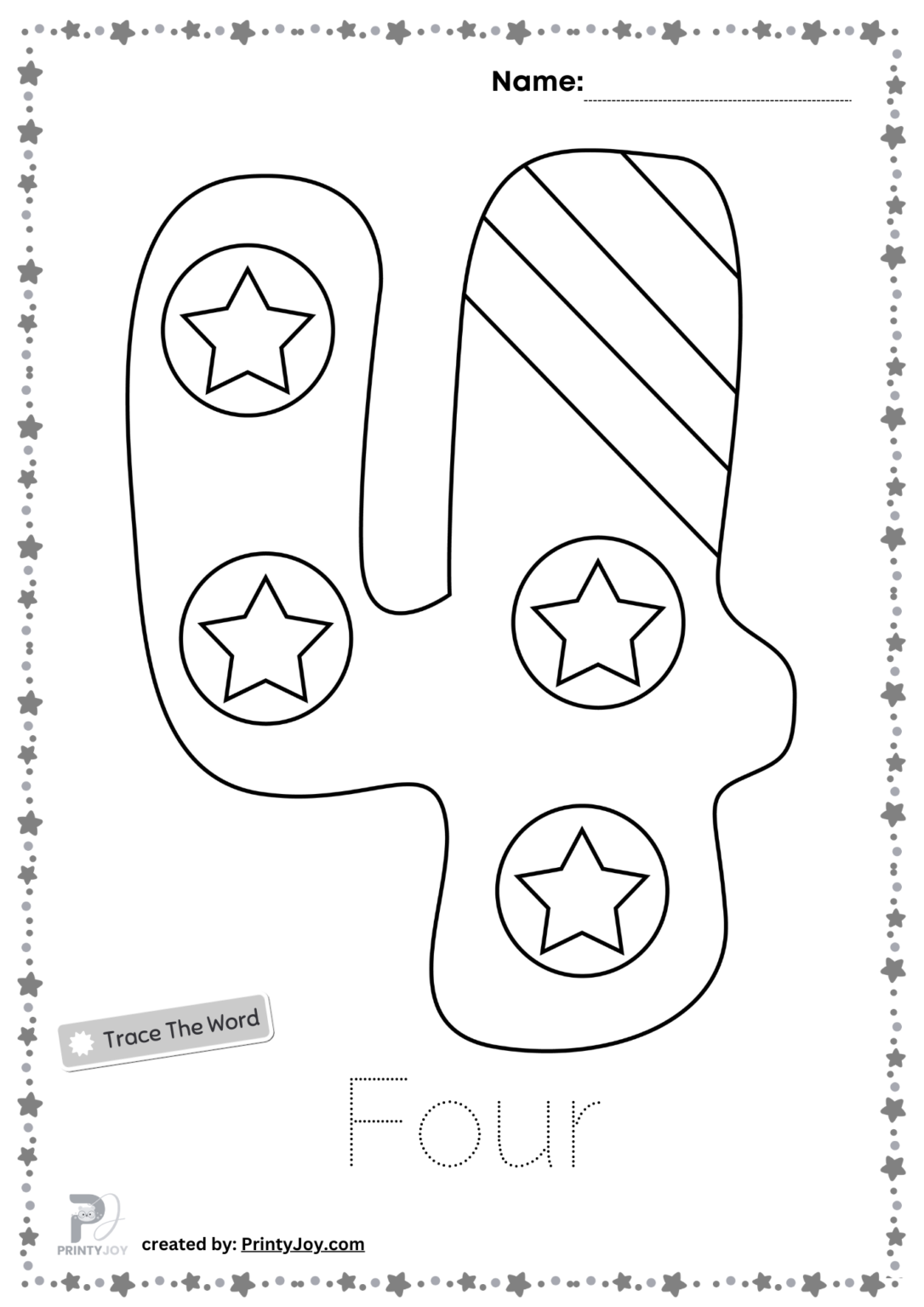 Numbers Coloring Pages 1-10 Free Printables