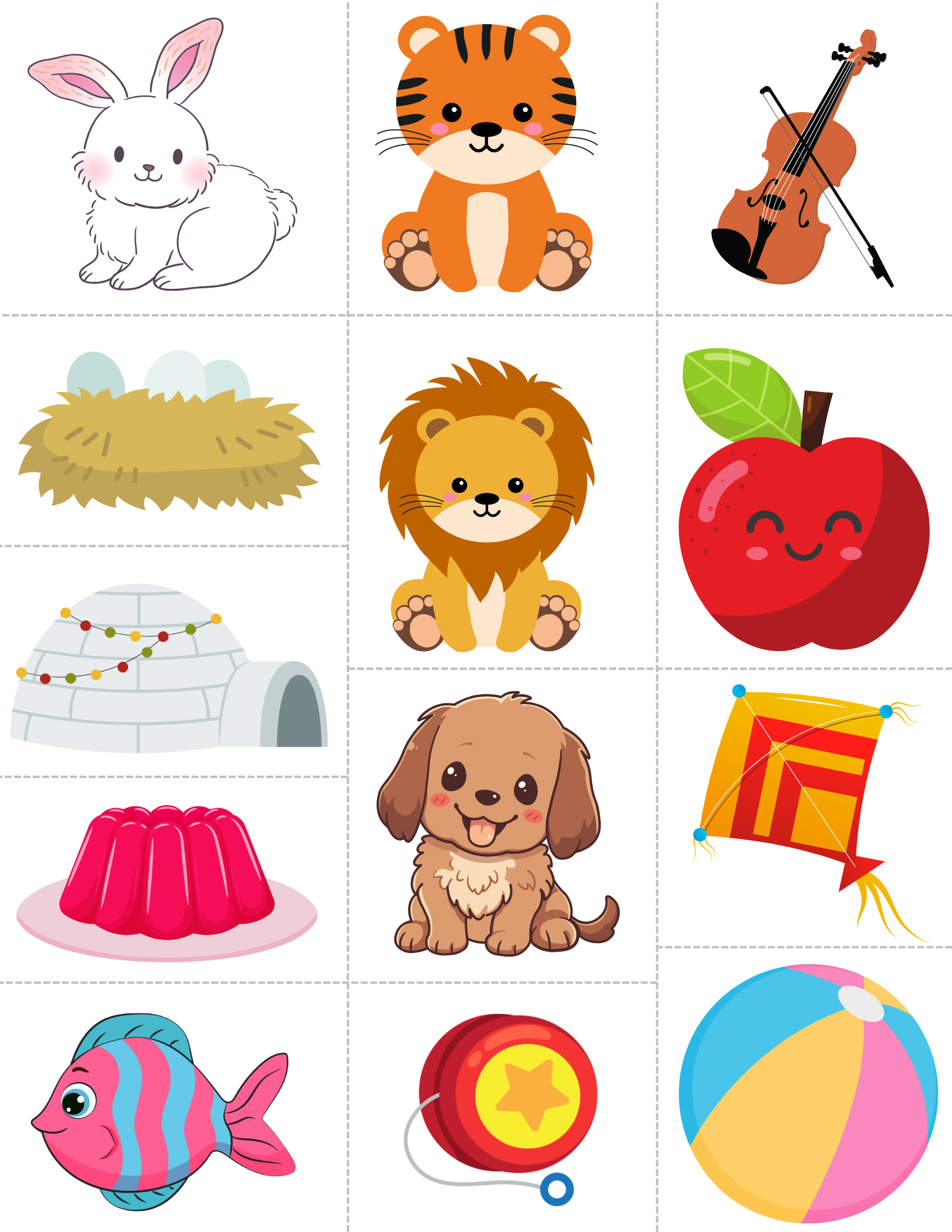 Letters and Shadow Matching Worksheets Free