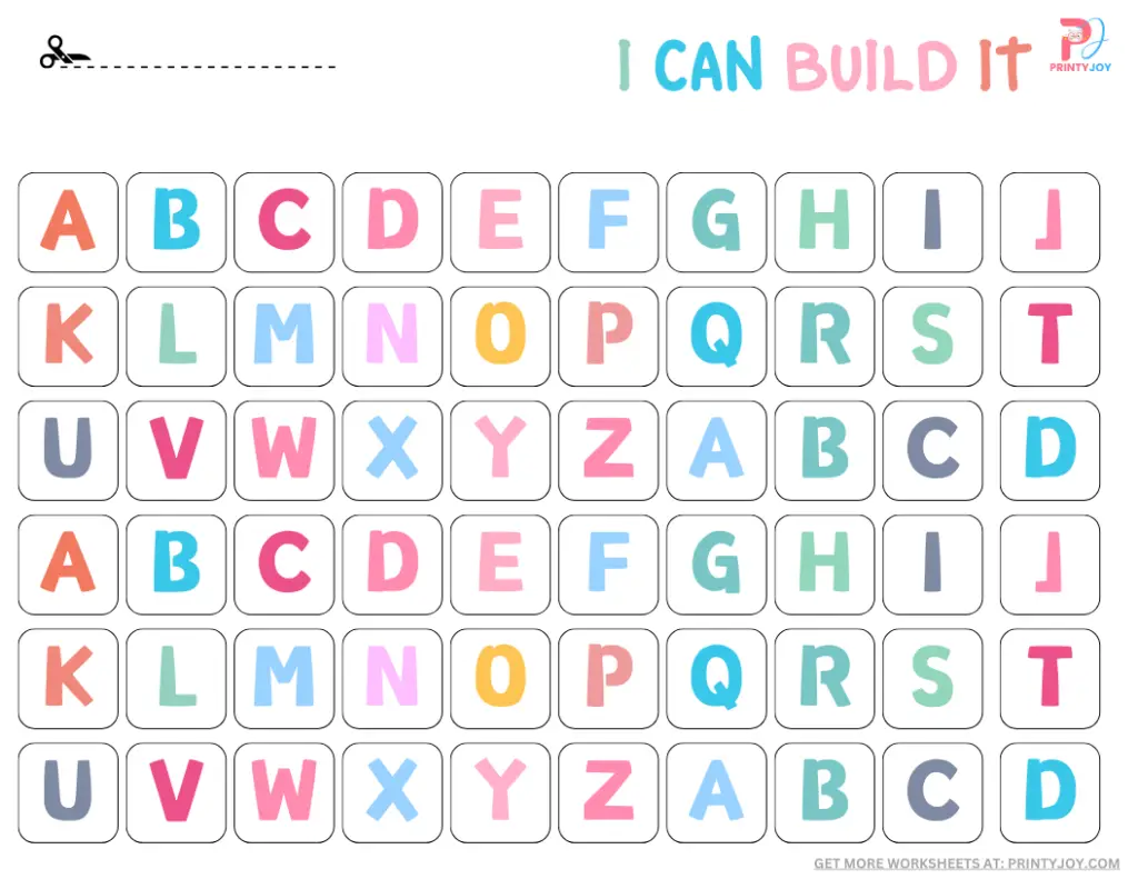 All About Me Preschool Worksheets Free